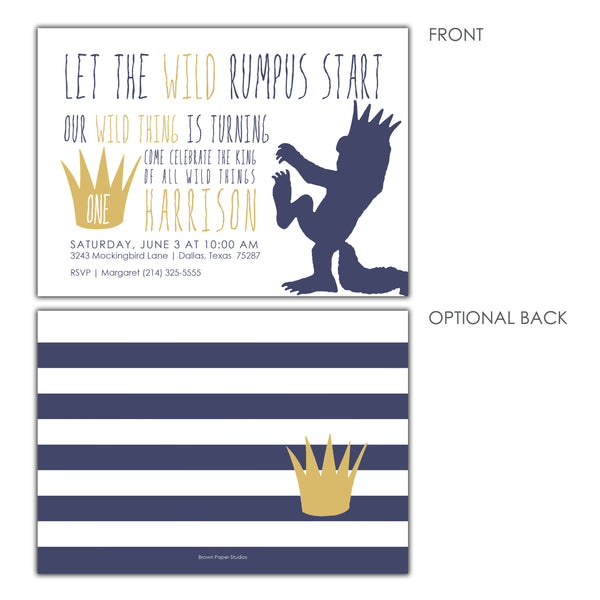 Where the wild things are - Brown Paper Studios