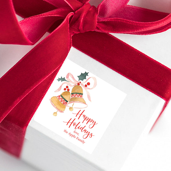 Christmas Bell Labels - Brown Paper Studios