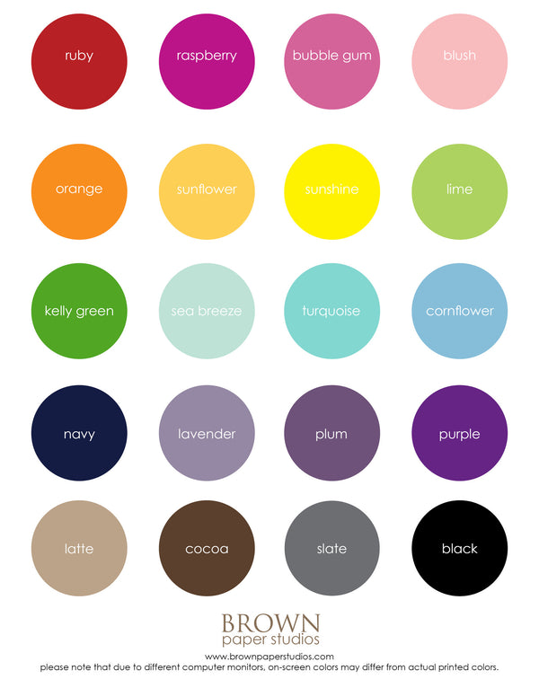 Dedication Invitation - Brown Paper Studios