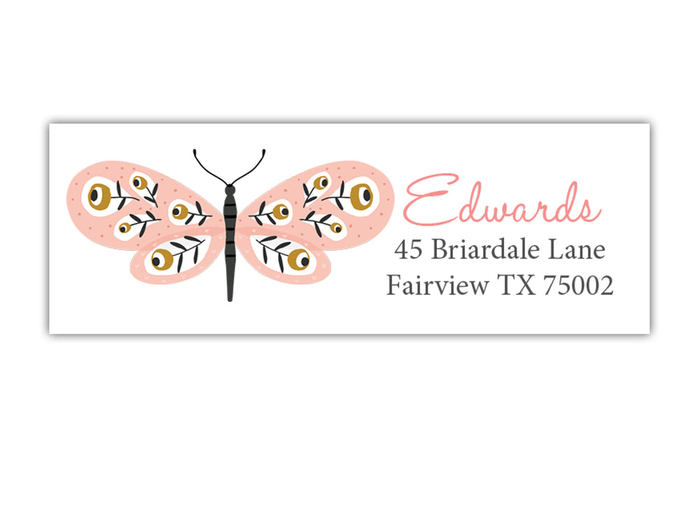 Return address labels - Brown Paper Studios