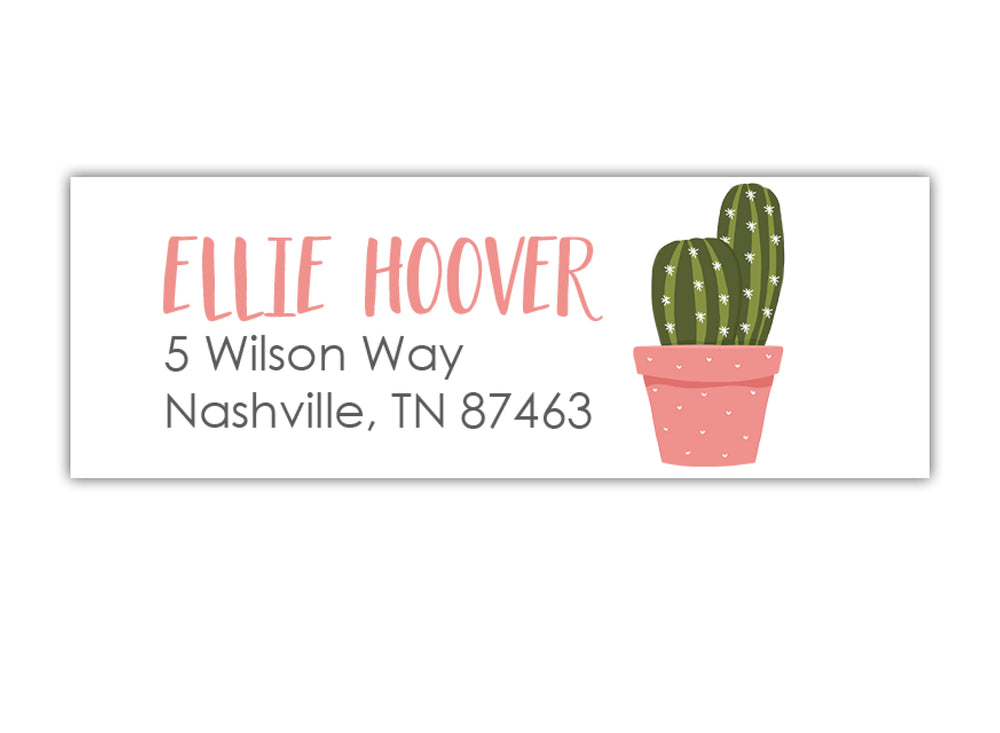 Return address labels - Brown Paper Studios