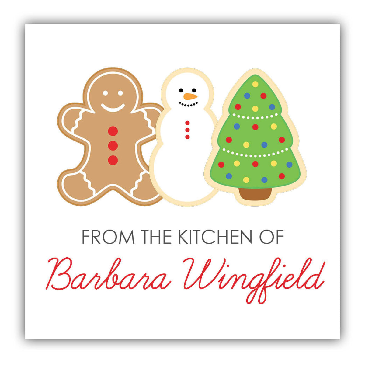 Christmas Gift Labels - Brown Paper Studios