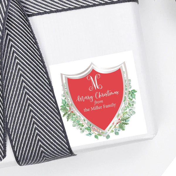 Christmas Crest - Brown Paper Studios