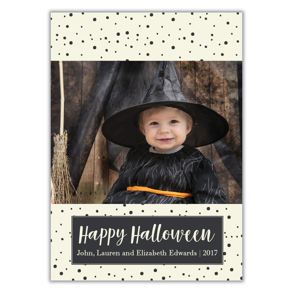 Halloween Photo Cards - Brown Paper Studios