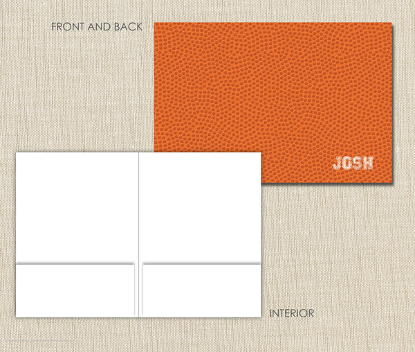 Personalized Folder Basketball - Brown Paper Studios
