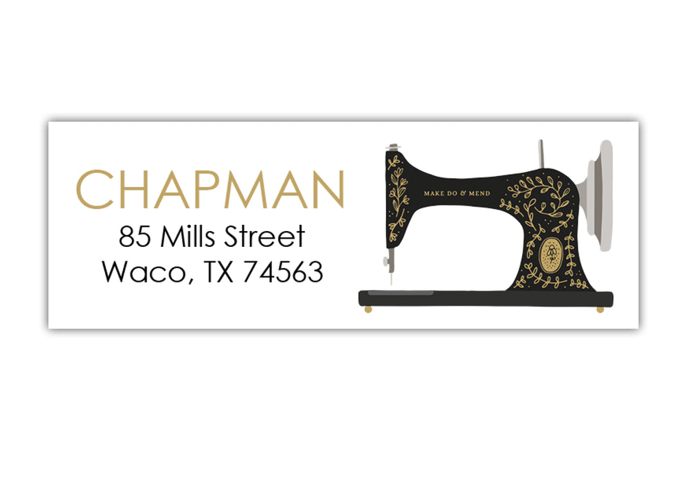 Return address labels - Brown Paper Studios